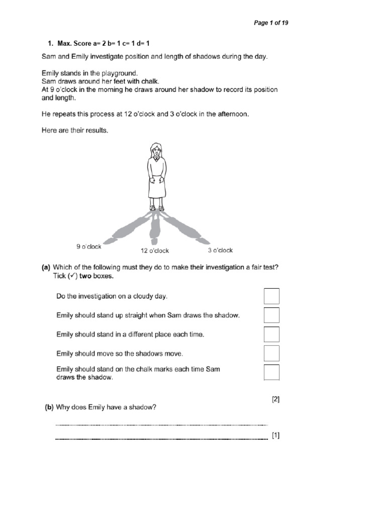 Second Unit Science STD V | PDF