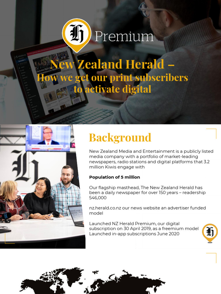 NZ Herald: Boosting Digital Subscriptions | PDF | Subscription Business ...