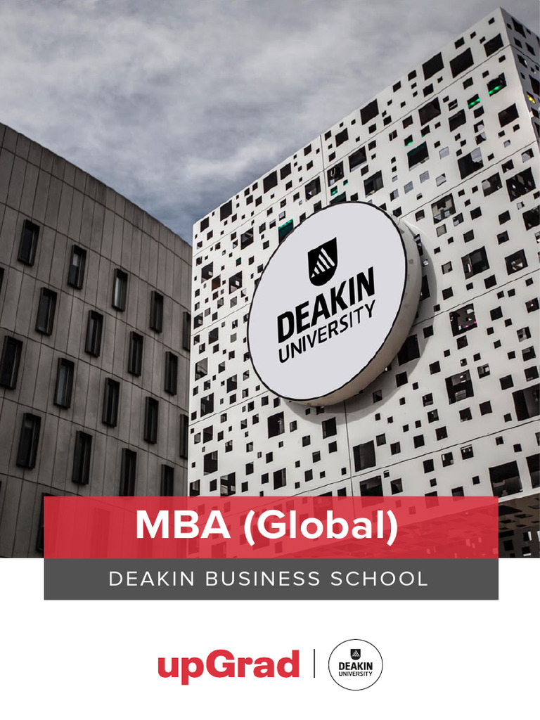 Deakin MBA Global Program Overview | PDF | Marketing | Master Of ...