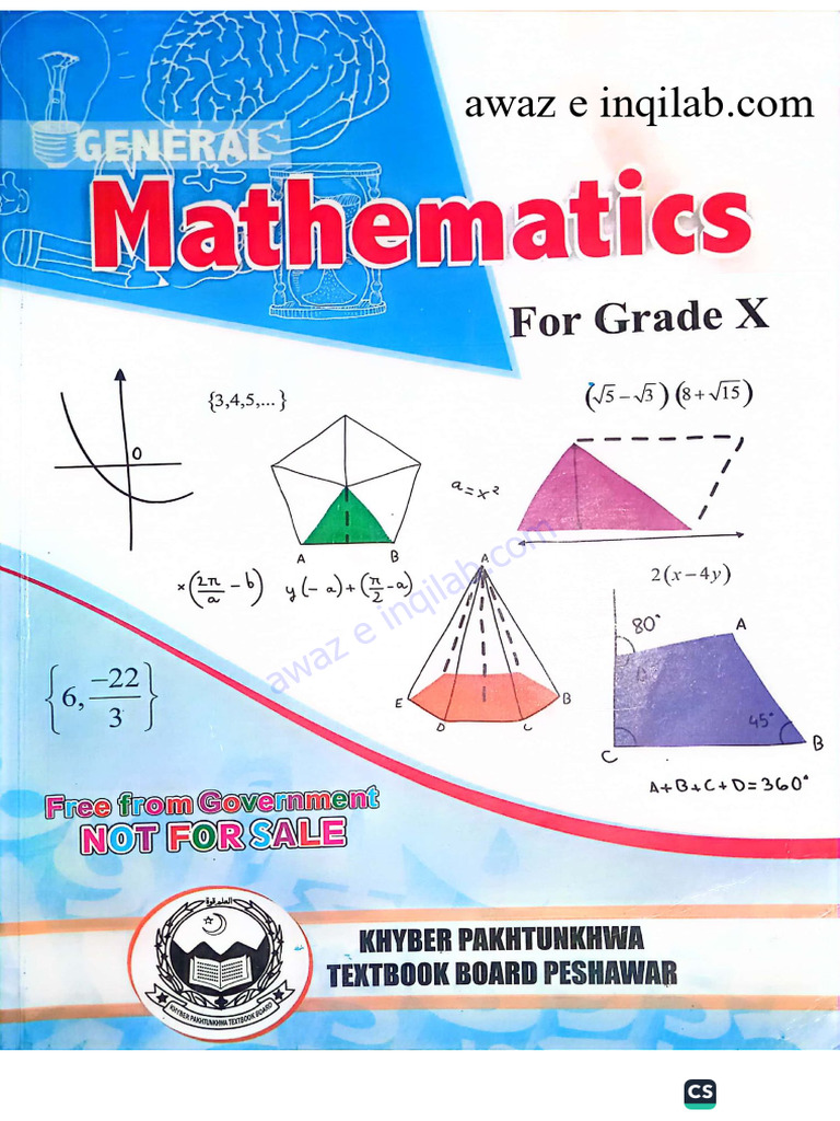 General Math Book EM 10th KPK | PDF