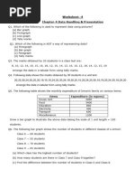 Class 4 Data Handling Worksheet | PDF