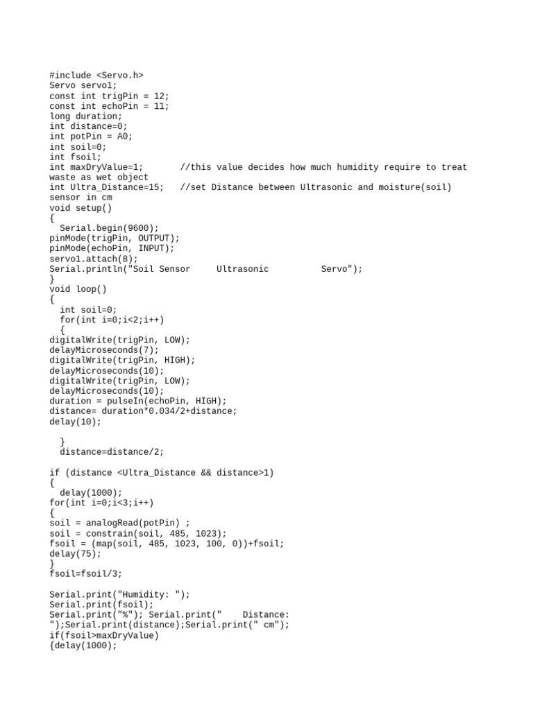 Dry Wet Segregator Code Updated | PDF