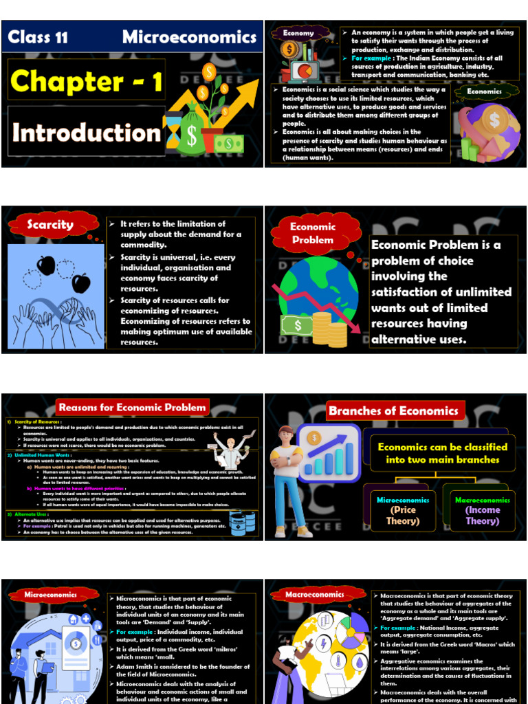 Micro Eco Notes 11 | PDF | Economics | Microeconomics