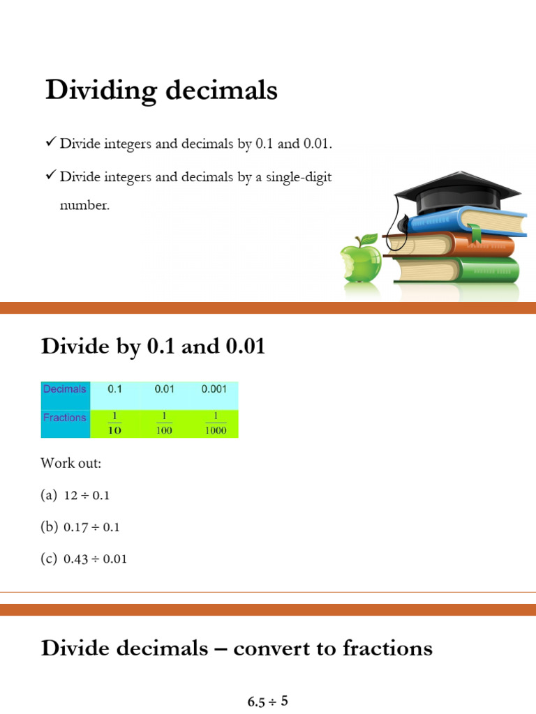 Dividing Decimals: Methods & Examples | PDF