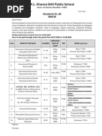 DAV Olympiads 2024-25 | PDF