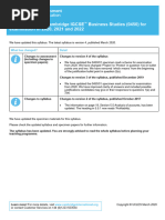 Cambridge IGCSE Global Perspectives 2025 | PDF