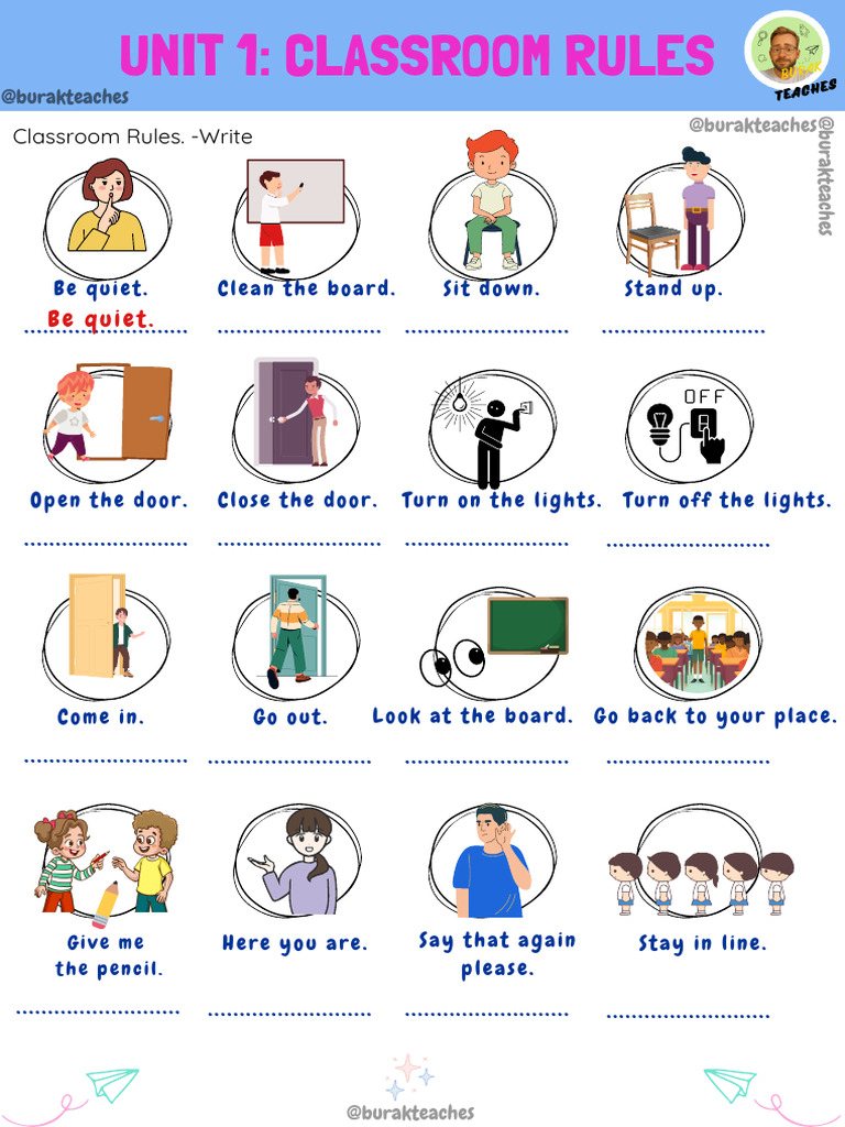 Unit 1 Classroom Rules - 4th Gradespdf - 250827 - 105600 | PDF ...