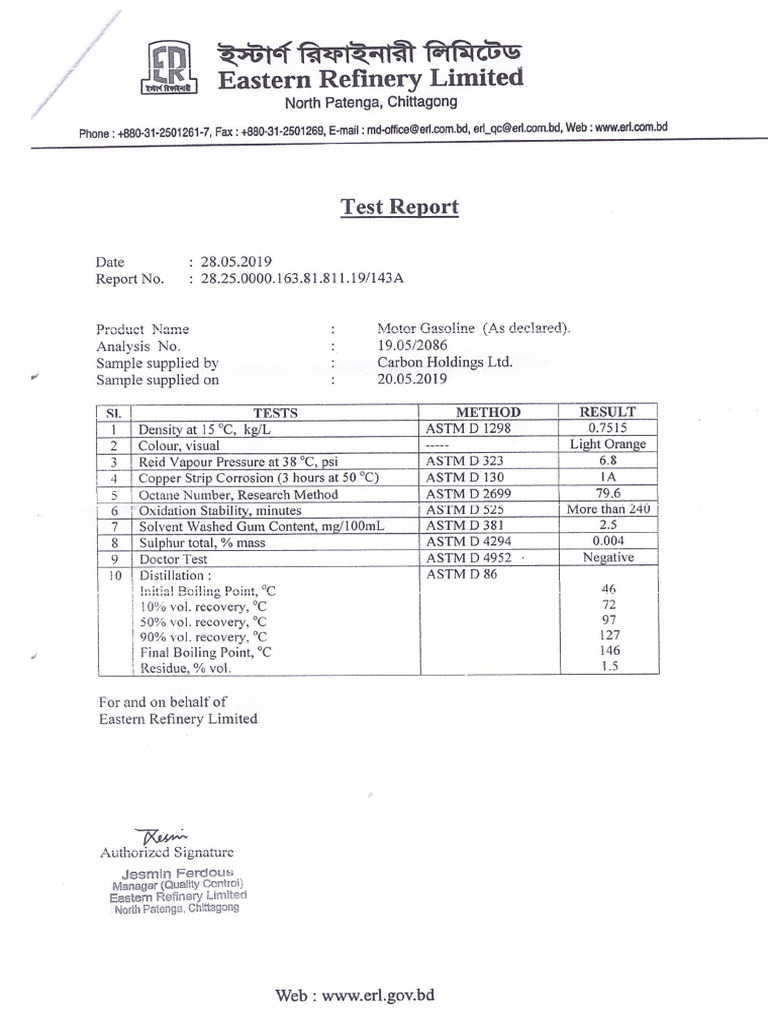 Test Report MS | PDF