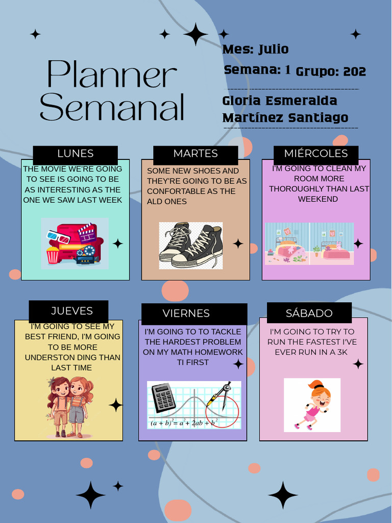 Documento A4 Planner Semanal Minimalista Blanco y Negro - 20250626 ...