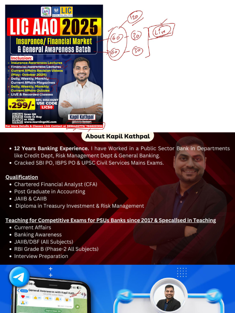 LIC AAO INSURANCE (SESSION 1) - (English) - 66974822 - 2025 - 08 - 28 ...