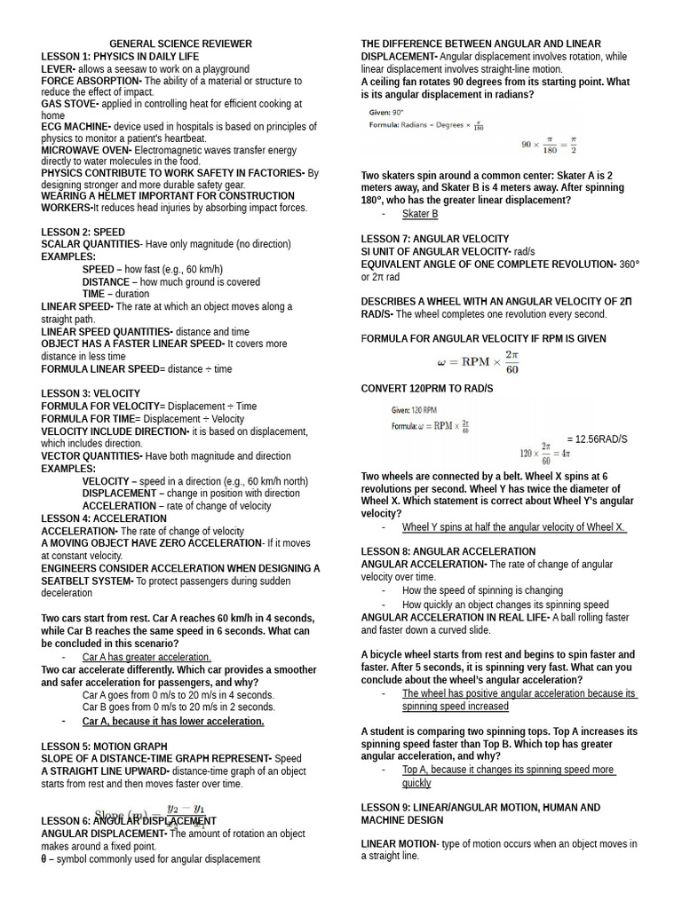 Physics Concepts in Daily Life | PDF | Acceleration | Velocity