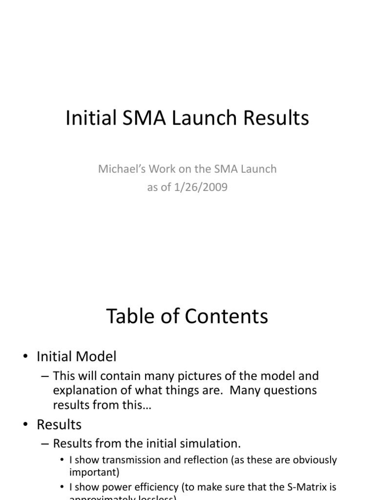 HFSS SMA Connector Model Results | PDF | Printed Circuit Board | Force