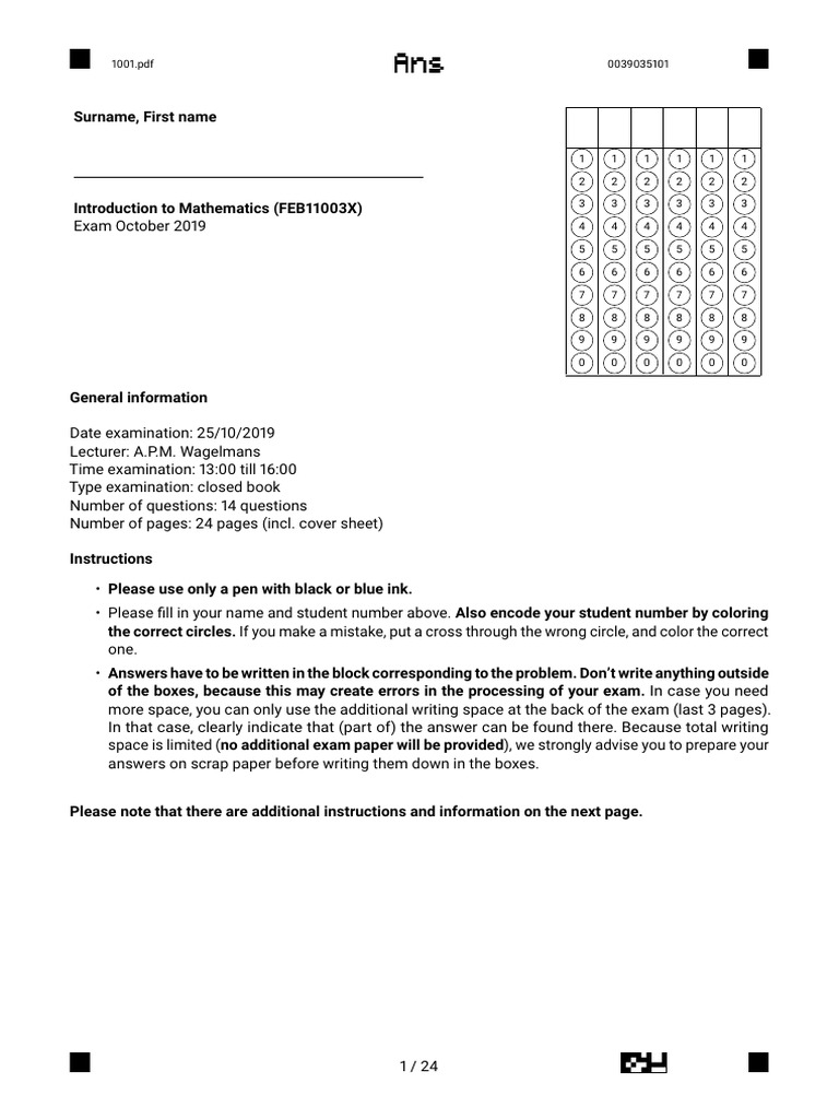 Exam 2 S | PDF | Mathematical Objects | Applied Mathematics