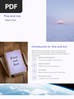 Fire and Ice by Robert Frost | PDF