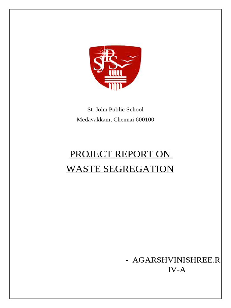 Waste Segregation Guide for Schools | PDF | Recycling | Waste
