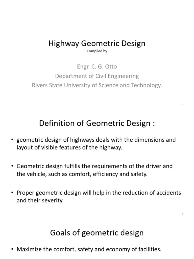Highway Infrastructural Design Print Copy | PDF | Curvature | Tangent