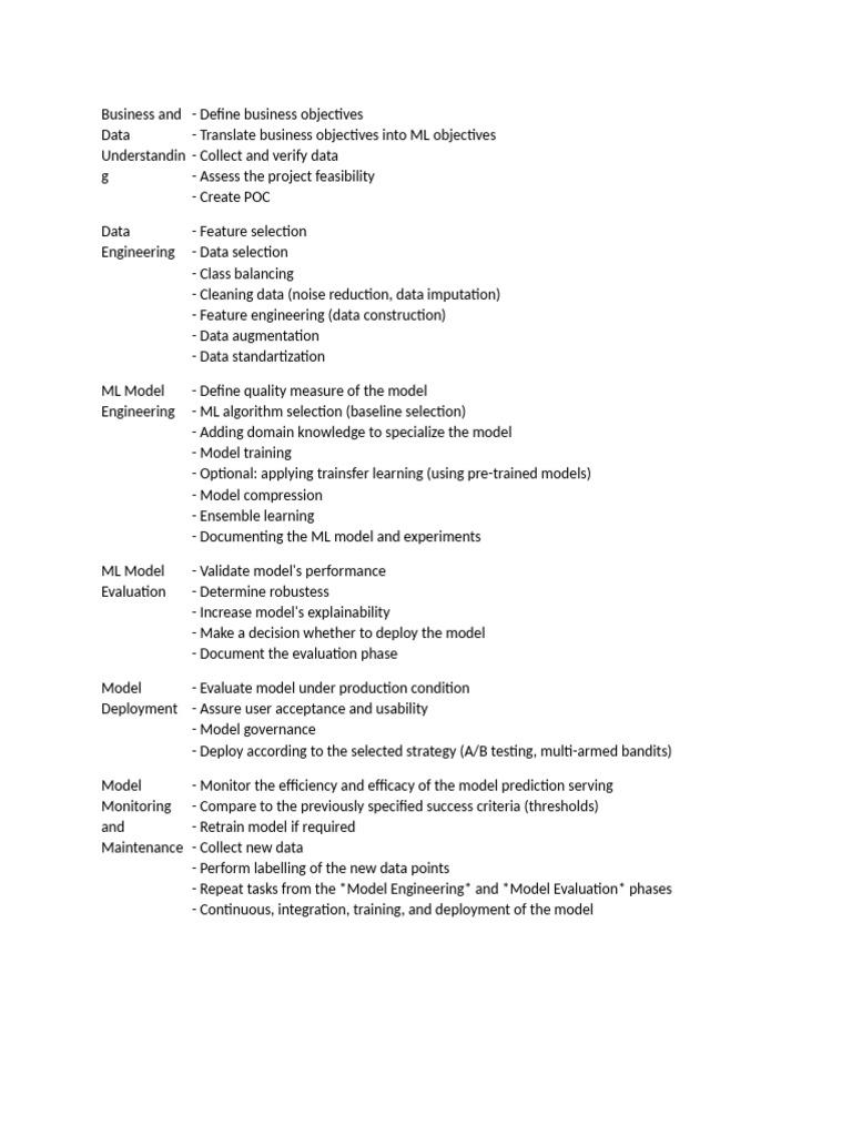 Ml Life Cycle | PDF | Machine Learning | Data