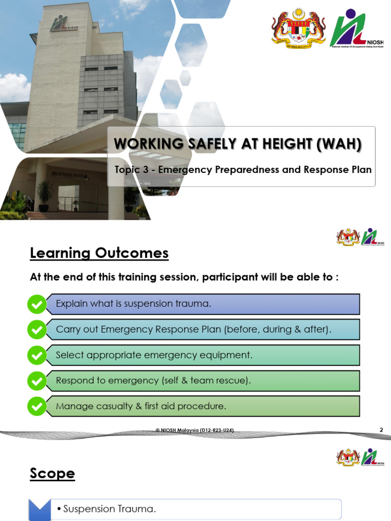 Topic 3 - Emergency Preparedness and Response Plan Final | PDF | First ...