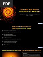 Quantum Age Begins Potentials and Challenges | PDF | Quantum Computing | Quantum Mechanics