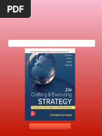 Crafting & Executing Strategy: The Quest For Competitive Advantage ...