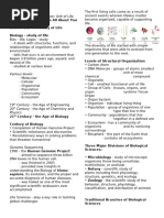 General Biology 1 NOTES PDF | PDF | Biology | Life