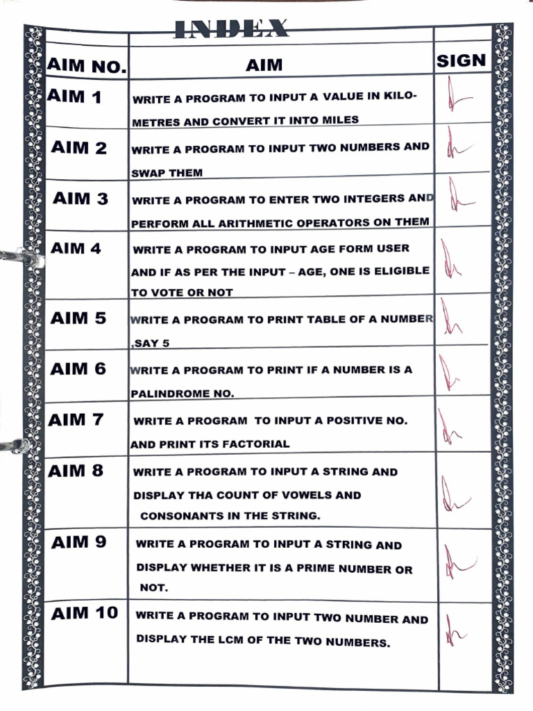 Class 10th Python Programs | PDF