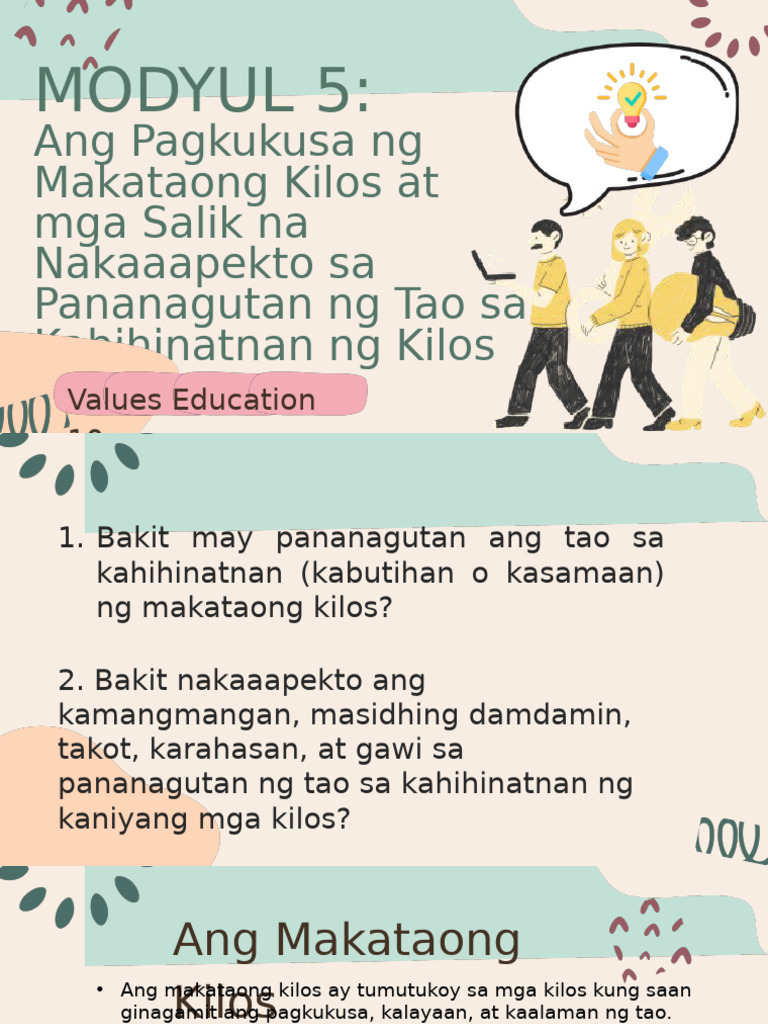 Esp 10 Module 5 | PDF