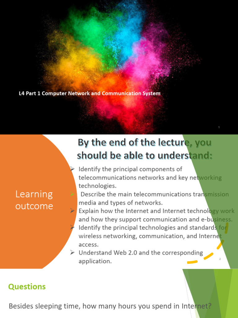 NIT L4-S1 Computer Network and Communication System | PDF | Computer Network | Software As A Service