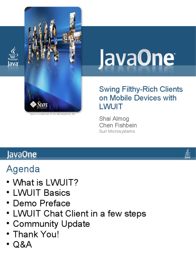 LWUIT Mobile UI Enhancements | PDF | Java (Programming Language) | Computing