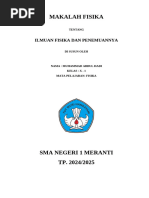 TOKOH ILMUWAN DAN PENEMU BIDANG FISIKA 50 Orang | PDF | Sains & Matematika