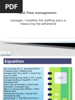 WFM Definitions & Formulas | PDF