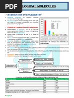 Grade 10 Biology Short Note Unit Three Biochemical Molecule | PDF | Rna ...