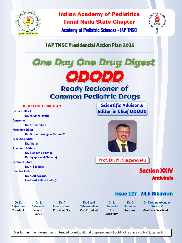 ODODD 24.6 Ribavirin - Mobile Version | PDF | Virology | Medicine