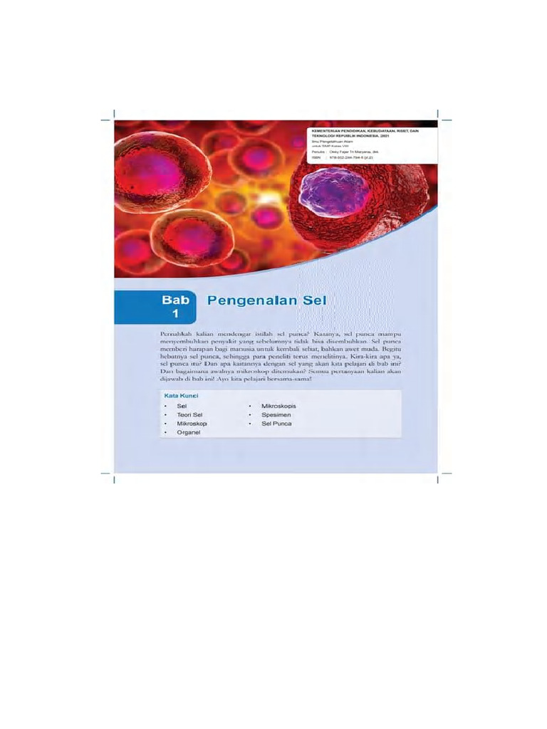 Modul Ajar IPA: Pengenalan Sel SMP | PDF