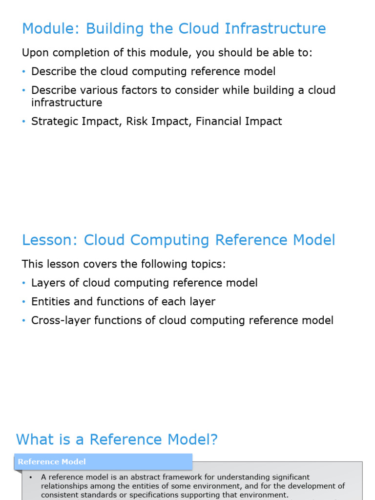 Unit 1 - Reference Model Part B | PDF | Cloud Computing | Virtualization
