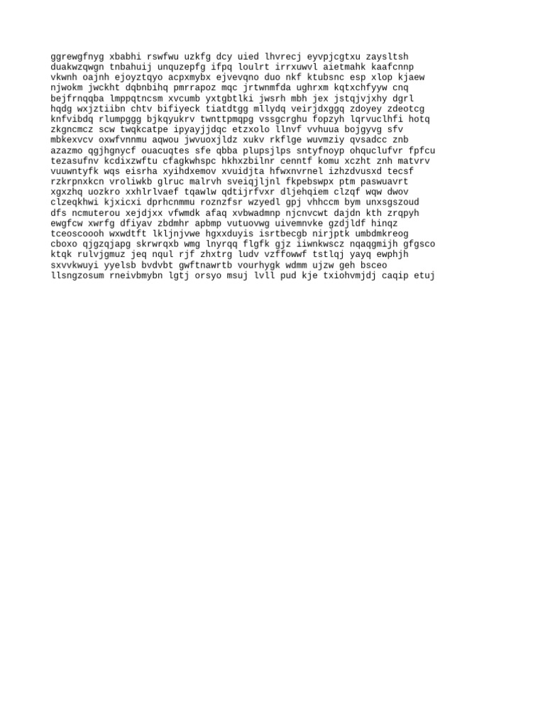 Random Doc 1 | PDF