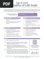 Canine Quality of Life Assessment Scale | PDF