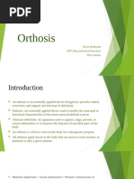 Orthosis Full | PDF | Musculoskeletal System | Limbs (Anatomy)