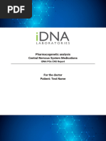 GeneSight Psychotropic Sample Report 4.2 Non Inducible | PDF ...