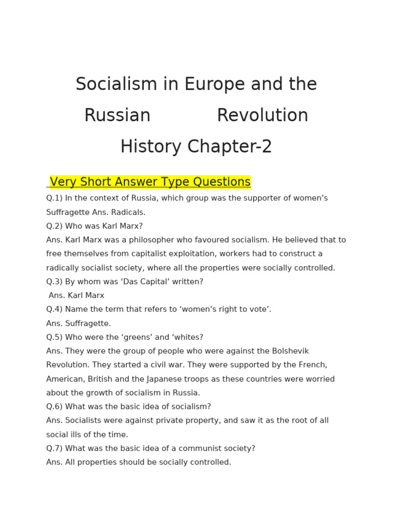 Russian Revolution Assignment | PDF | Vladimir Lenin | Russian Revolution