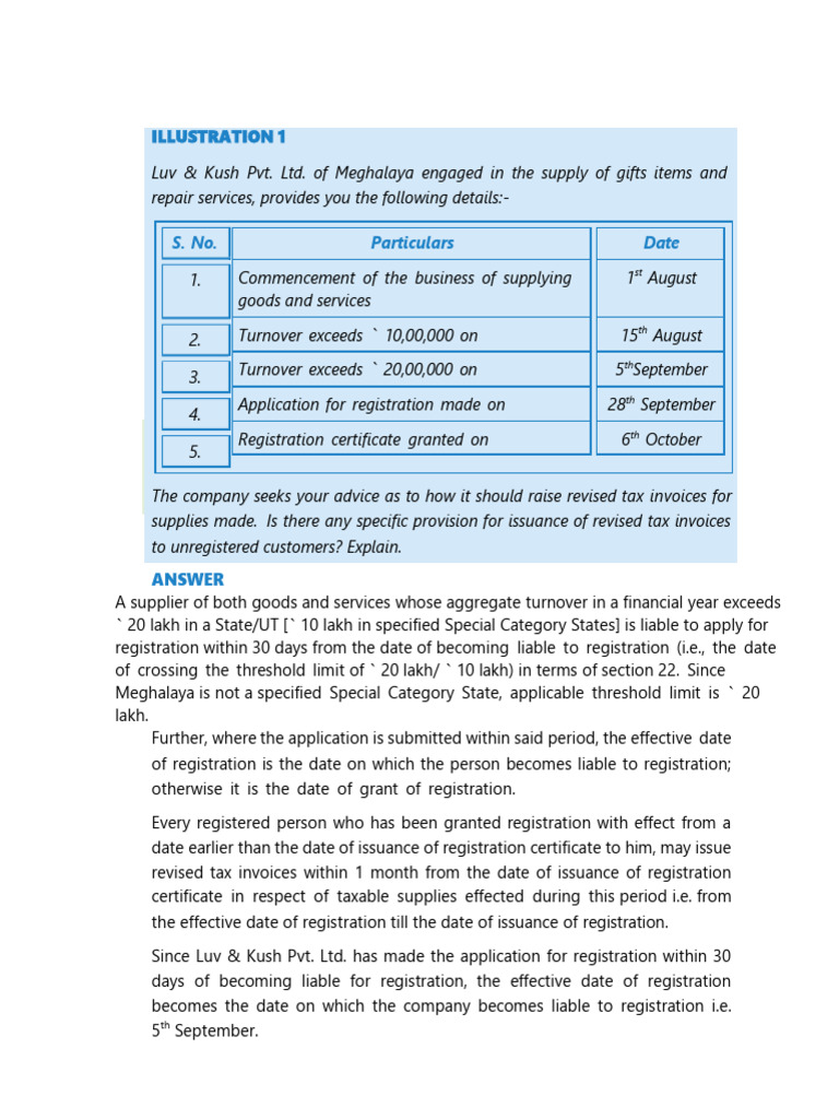 Revised Tax Invoices and GST Guidelines | PDF | Invoice | Taxes