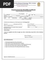 Undertaking Regarding Scholarship Form 24-25.MahaDBT | PDF