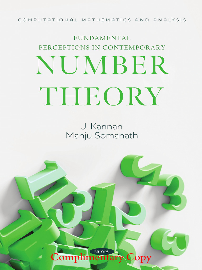 Contemporary Number Theory Insights | PDF | Prime Number | Number Theory