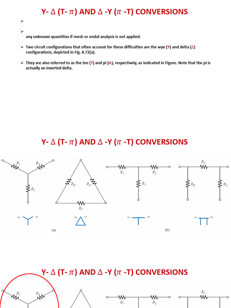 2) Delta and Wye Connections | PDF | Electrical Engineering | Electronic Engineering