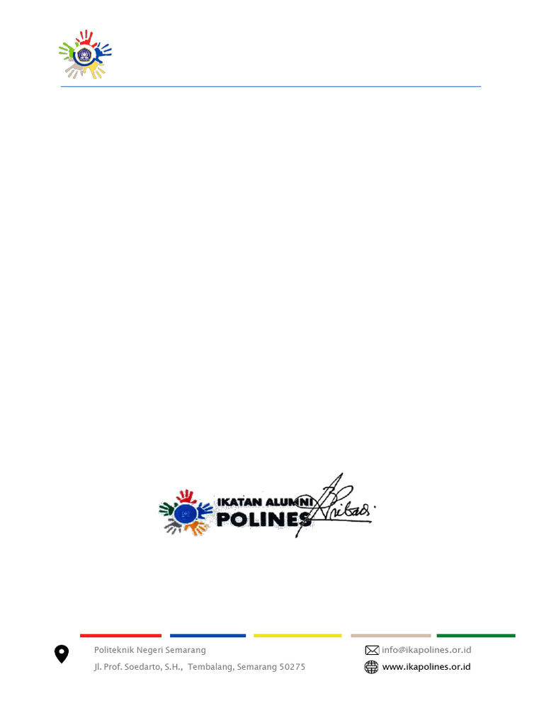 205 - Pemberitahuan Program Beasiswa Ikapolines - Dir Polines | PDF