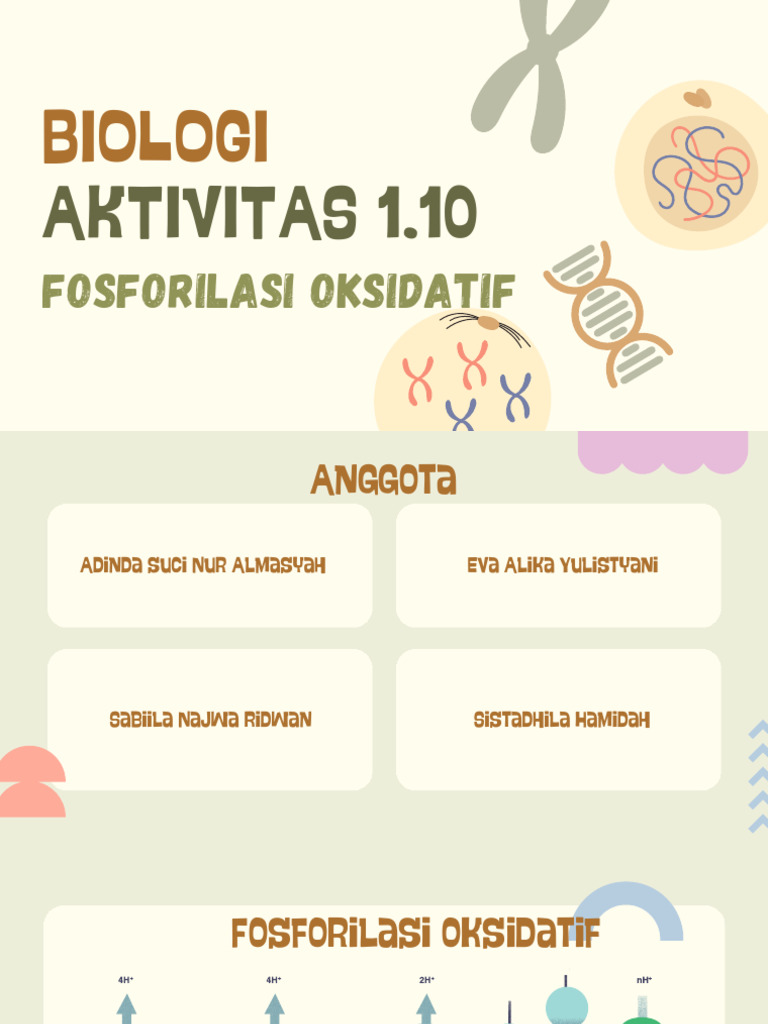 Proses Fosforilasi Oksidatif dan ATP | PDF
