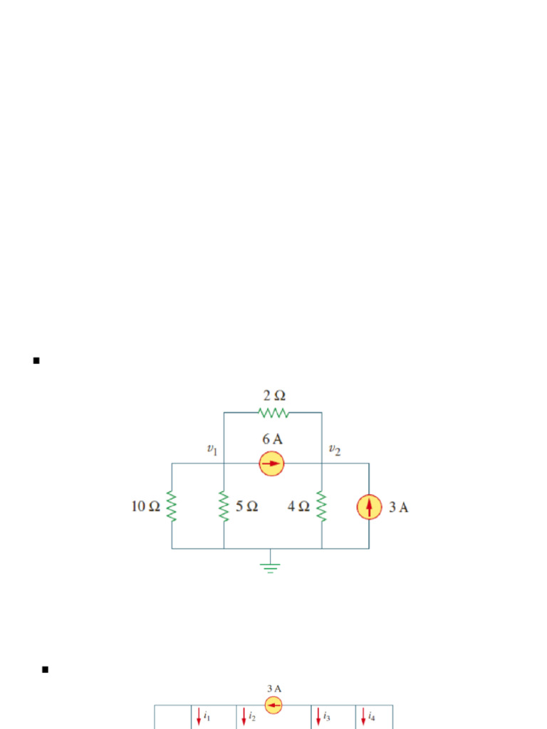 Practice Problem (Nodal Analysis) (2) | PDF
