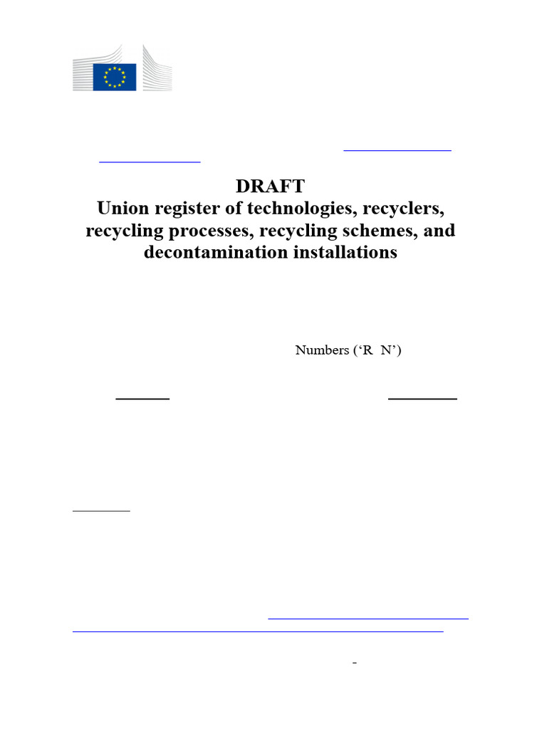 TDX Recycling Facilities Register Draft | PDF | Organic Polymers ...
