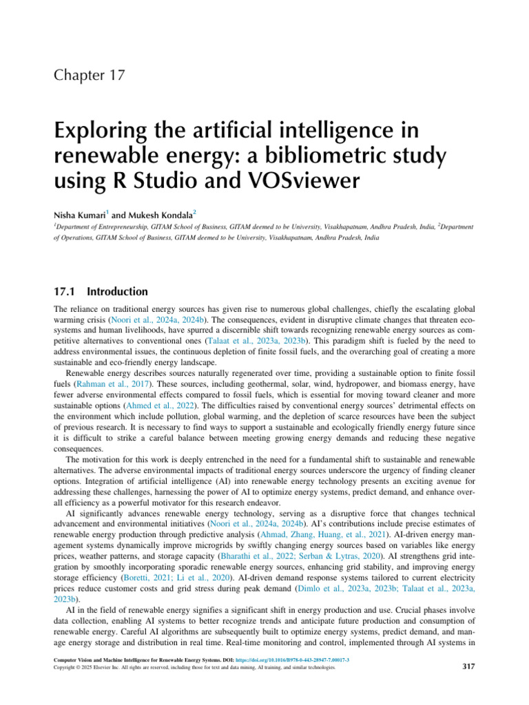 AI-Driven Innovations in Renewable Energy | PDF | Artificial ...