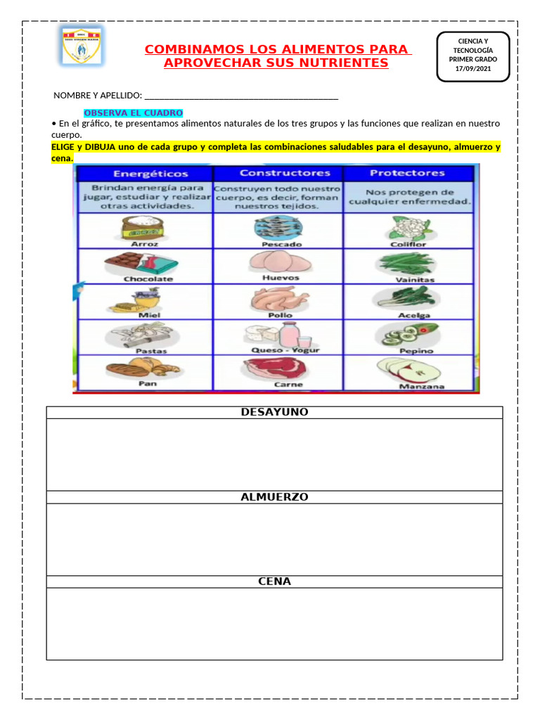 Fichas Del 17-09 - 2021 | PDF